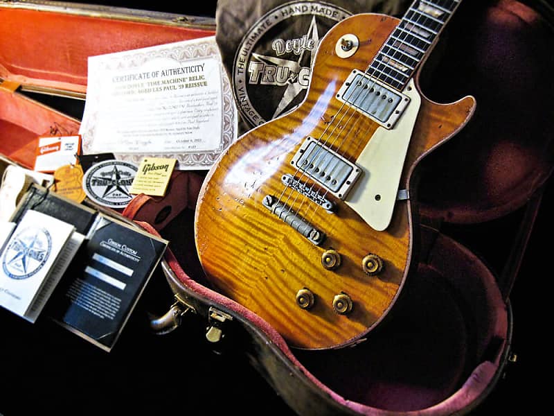 Gibson Custom Shop Les Paul ‘59 Tom Doyle "TIME MACHINE" #103 | Reverb