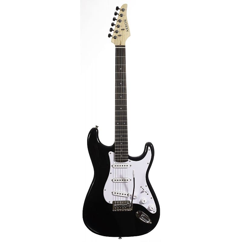 ARROW ST111 Deep Black Rosewood Electric Guitar | Reverb