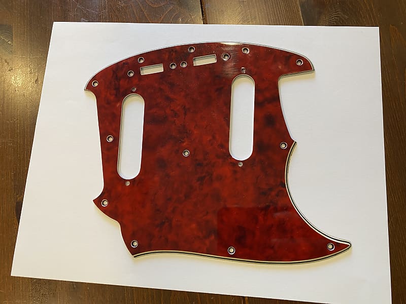 Montreux Torlam Time Machine Mustang MG69 #5 Red Pickguard | Reverb