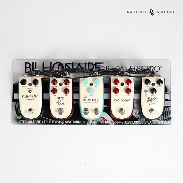 Danelectro Billionaire Pedal Board | Reverb
