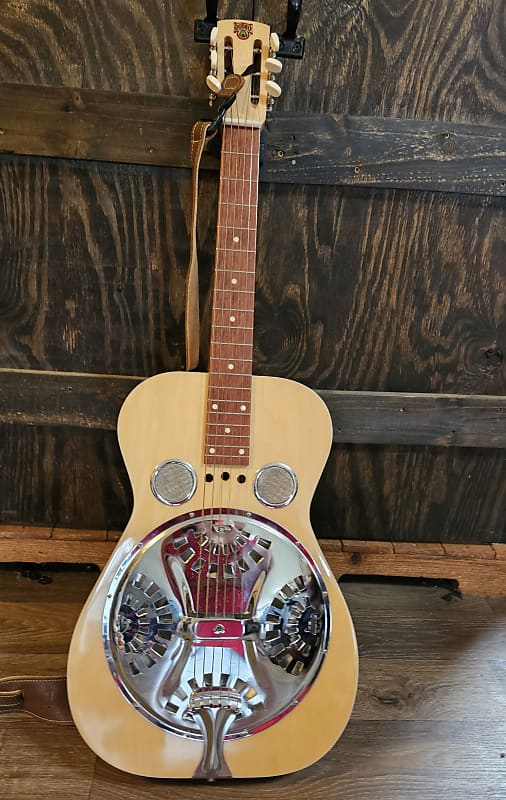 Dobro D60 1976 - Birds eye maple blond | Reverb