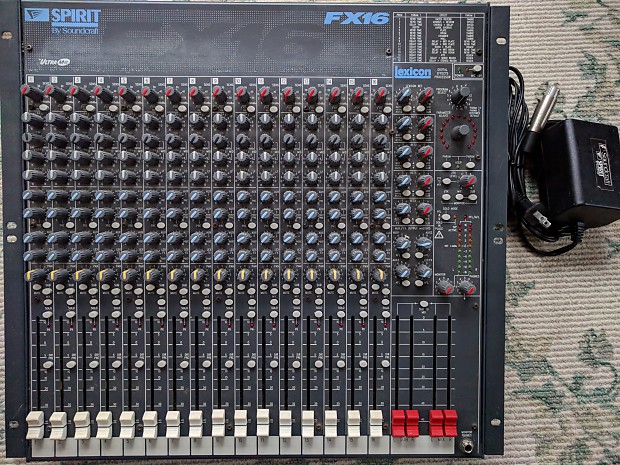 Soundcraft Spirit FX16 | Reverb