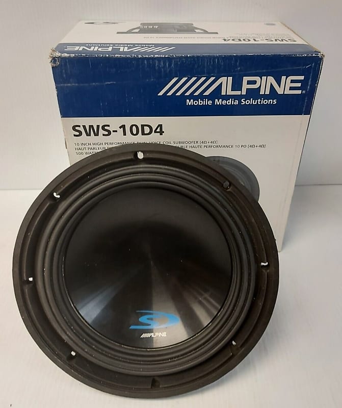 Alpine SWS-10D4 | Reverb