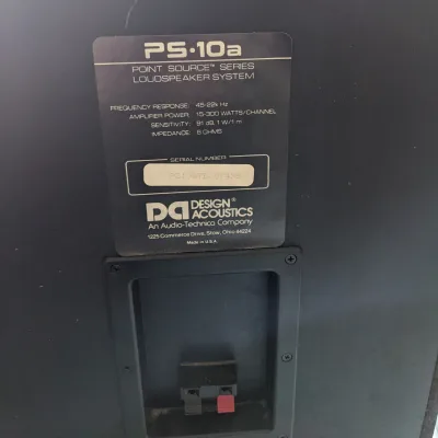 Design Acoustics PS-10a | Reverb