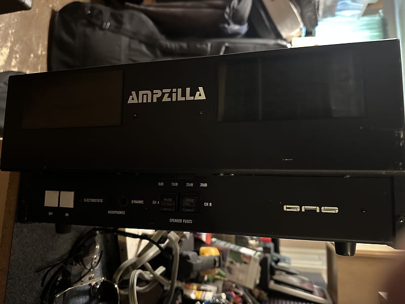 Ampzilla Audio power amp - Black | Reverb