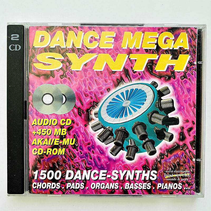Dance Mega Synth Sample CD and CD ROM for Samplers | Reverb
