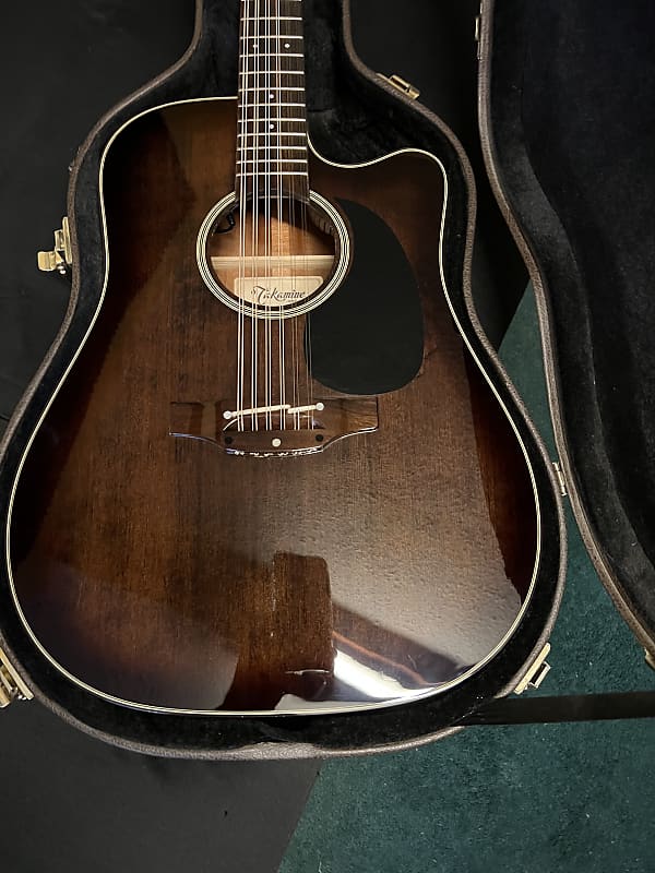 Takamine P1DC-12 SM Satin Molasses | Reverb