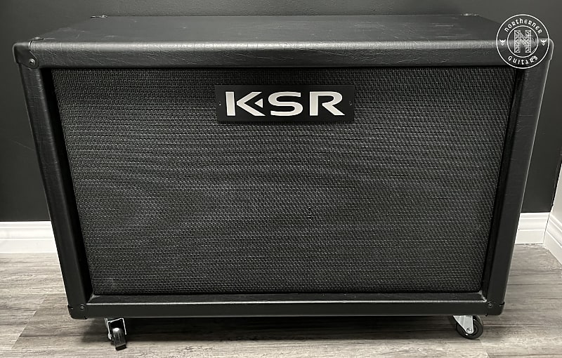 KSR Amplification 2x12 Horizontal Cab RCS/212 Black | Reverb