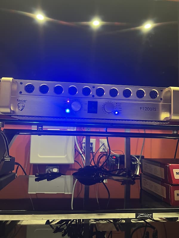 FACE AUDIO F1200TS 1200W - TWO CHANNEL POWER AMPLIFIER (Very | Reverb