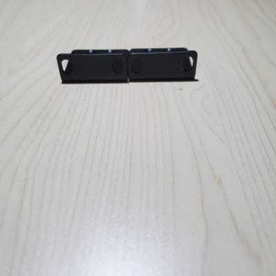 Unbranded 1 space Rack Ears - Black | Reverb