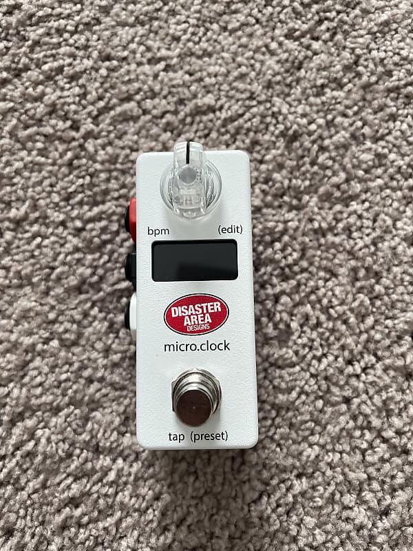 Disaster Area Designs micro.clock 2022 White | Reverb