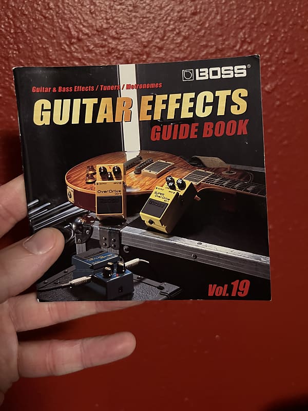 Boss Effects book volume 19 | Reverb
