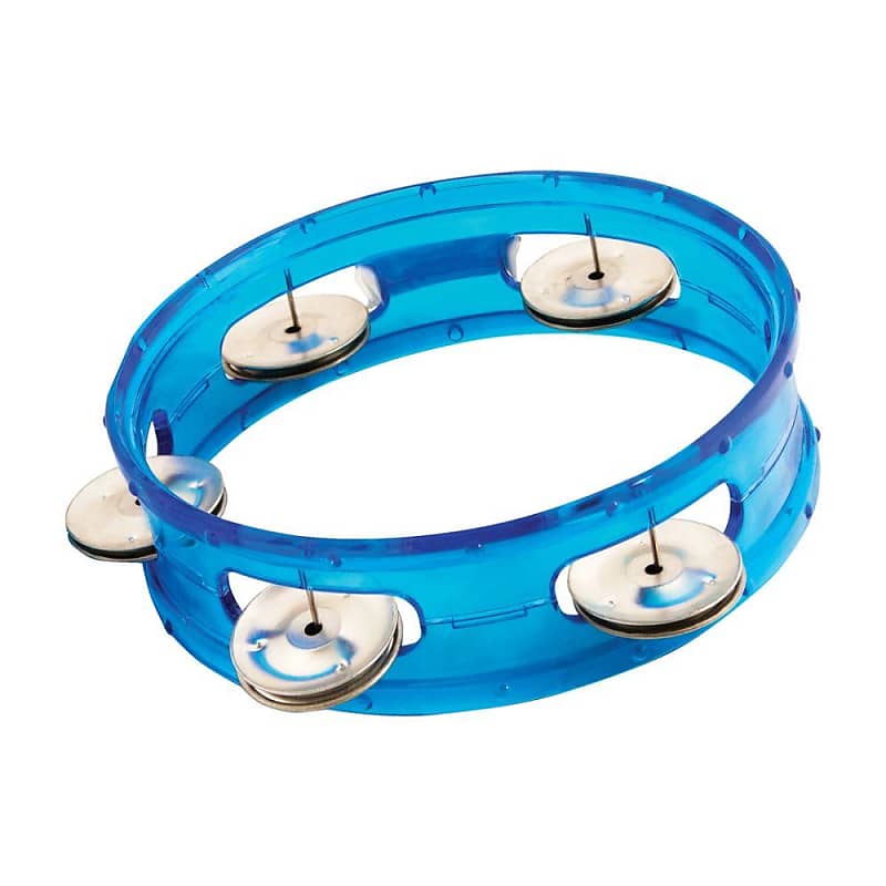 CPK Tambourine Transparent Blue | Reverb