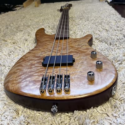 2007 Warmoth G4 bass with tele neck | Reverb