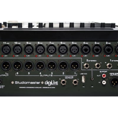 Studiomaster DigiLive 16 - 16 Input Digital Mixer | Reverb UK