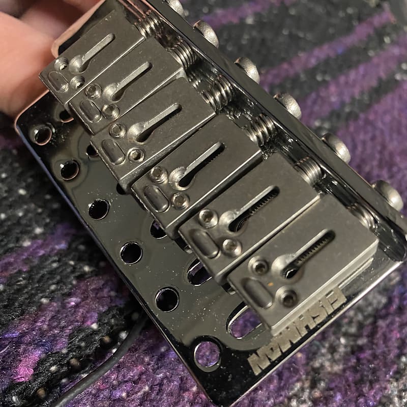 Fishman VMV Powerbridge with Powerchip Preamp and jack | Reverb