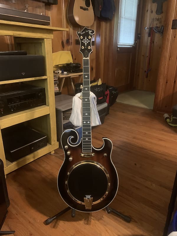 Gold Tone EBM-5+ F-Style 5-String Electric Banjo 2010s - | Reverb