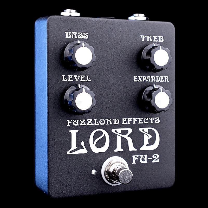 Fuzzlord FU-2 Octave Fuzz Pedal - Matte Black | Reverb