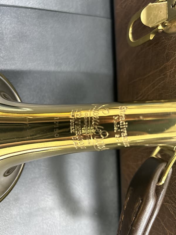Bach B185 Hearld Trumpet with Mt. Vernon bell Clear lacquer | Reverb