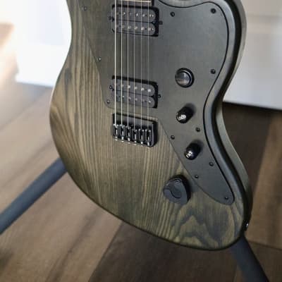 Rednef None More Black Jazzmaster Baritone 2021 Custom Build | Reverb