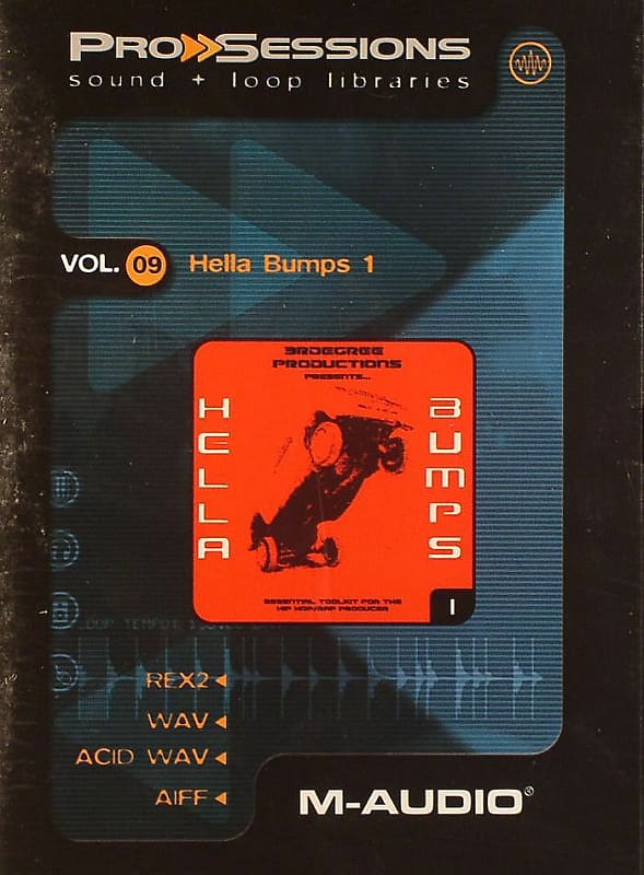 ProSessions Vol 09: Hella Bumps 1 Sample CD (B-STOCK) | Reverb UK