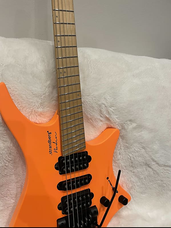 Strandberg Guitars F6T 2024 - Neon Orange | Reverb