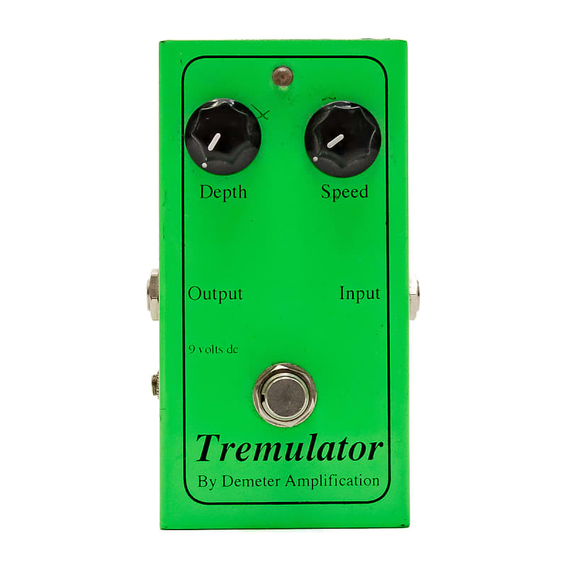 Demeter Amplification - Tremulator - Neon Green Special | Reverb
