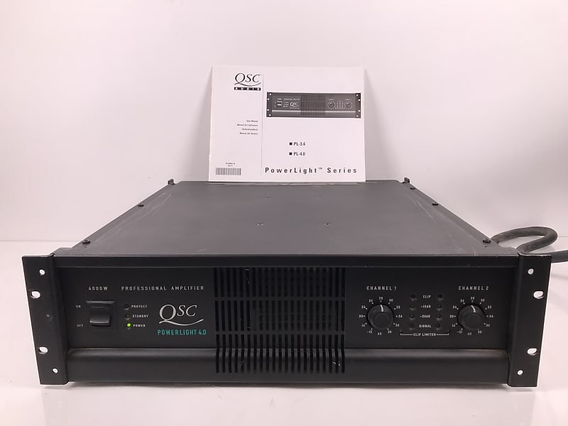 QSC Powerlight 4.0 PL4.0 4000W 2-Channel Professional | Reverb
