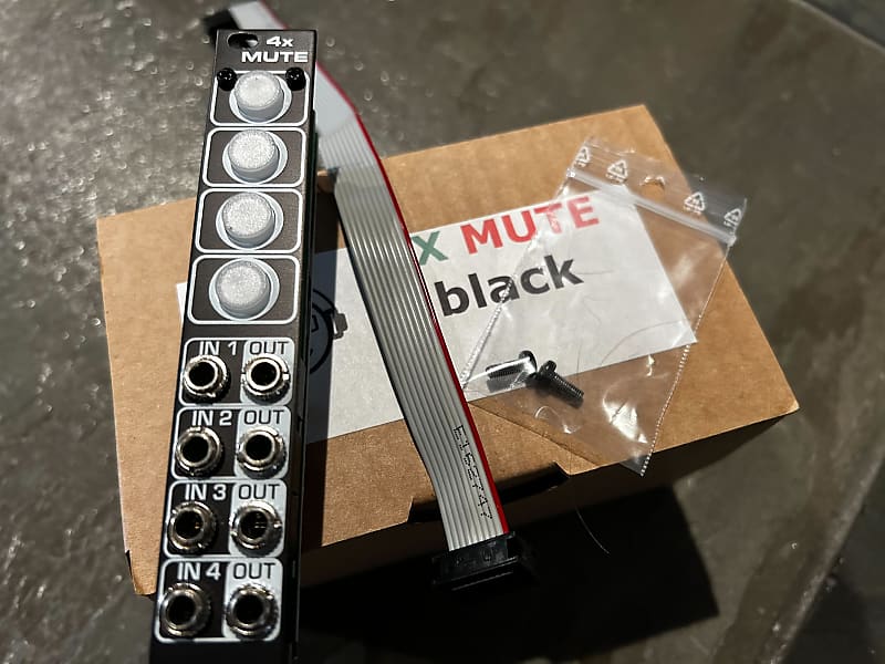 Happy Nerding 4x Mute 2023 - Black | Reverb