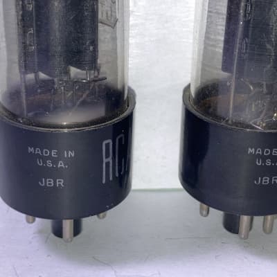 1957 RCA 5Y3GT Rectifier Tubes, Matched Pair, NOS Testing, | Reverb