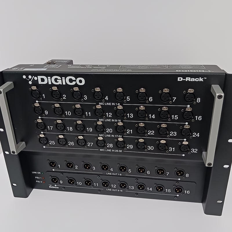 DiGiCo D-Rack 32 x 16 With Output Expansion and Audio | Reverb