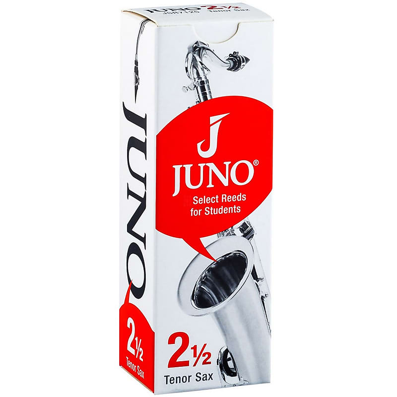 Juno JSR712525 Tenor Sax Reeds - Strength 2 1/2 - Box of 25 | Reverb