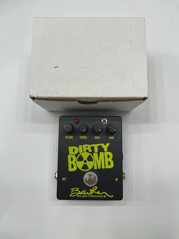Barber Electronics Dirty Bomb Distortion High Gain Rare | Reverb UK