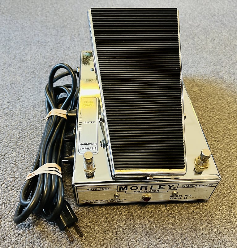 Morley PFA 1970s Pro Phaser Chrome | Reverb