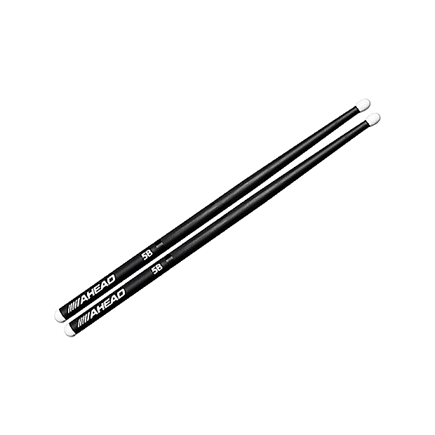 Ahead 5B Light Rock Aluminum Drumsticks - Delrin Nylon Tip - | Reverb