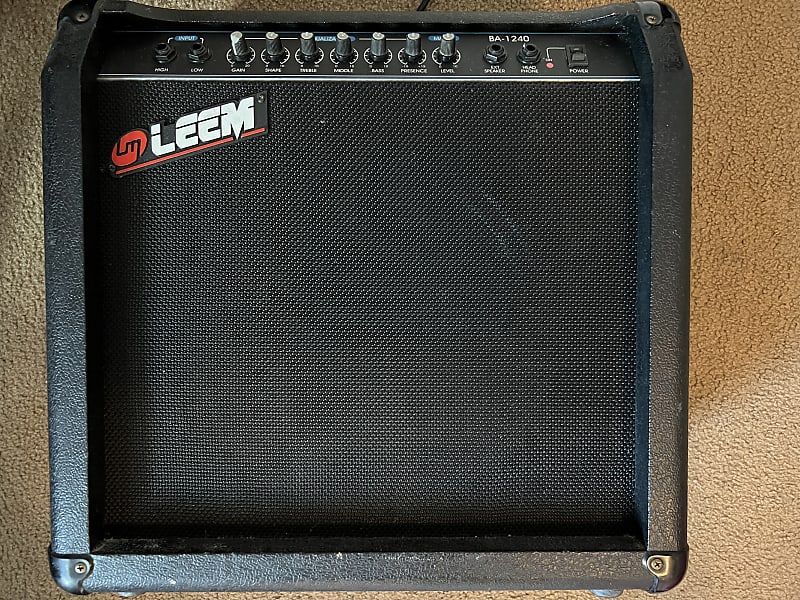 Leem BA1240 Bass Combo 40watt 12” Speaker | Reverb