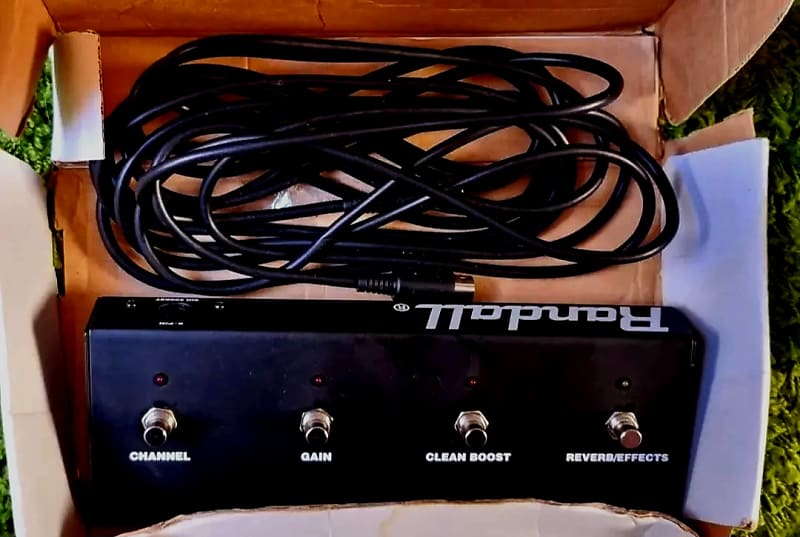 Randall RG75 Four button footswitch 2000s | Reverb UK