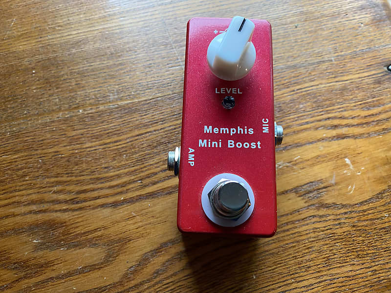 Memphis Memphis Mini Boost 2019 red | Reverb