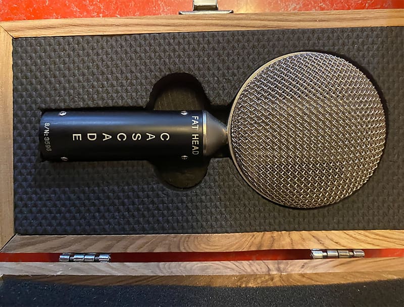 Cascade Fat Head Ribbon Microphone Late 2000s - Black | Reverb