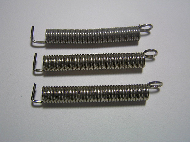 Tremolo Springs for Fender Strat Guitar Set of 3 | Reverb