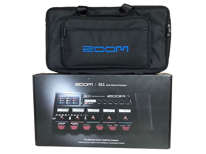 ZOOM G-11 Multi-effector Carry case Instruction manual Power | Reverb