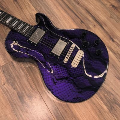 Dean USA Custom Shop Alex Lopez snake Thorobred 2024 - Purple | Reverb