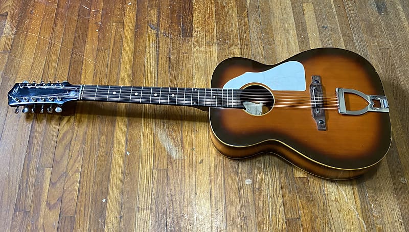 Eko Ranchero 12-string 1960s Sunburst | Reverb