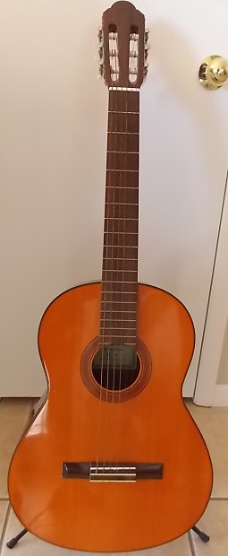 rare Yamaha Eterna EC-18 classical acoustic concert guitar | Reverb