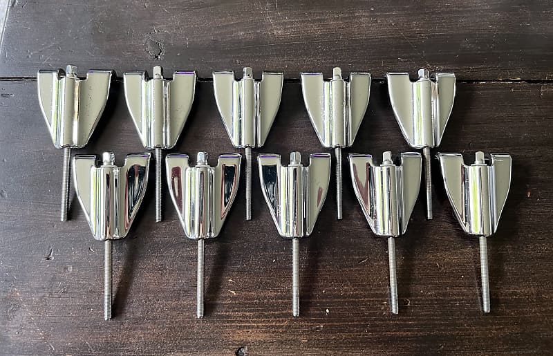 DW Collector’s series bass drum claws Early 2000’s - Chrome | Reverb