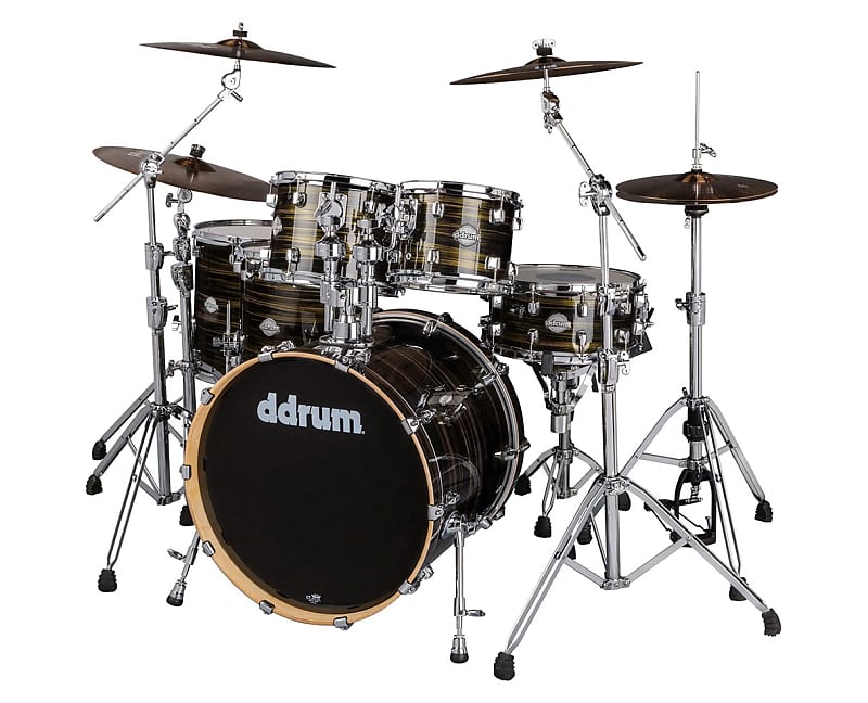 ddrum Dominion 6-piece Shell Pack - Brushed Olive Metallic | Reverb