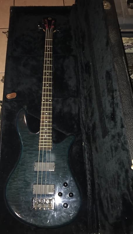 Spector NS 2000 Q4 pro electric bass blue maple | Reverb