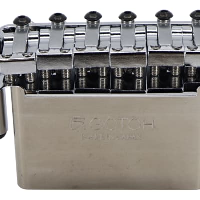 GOTOH EV510TS-LS Locking Saddle Tremolo Bridge Chrome, w/ | Reverb