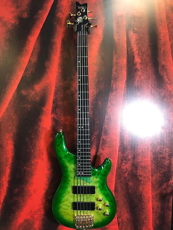 AIO Wolf KTB-5 Bass 5 String Bass Guitar (Nashville, | Reverb