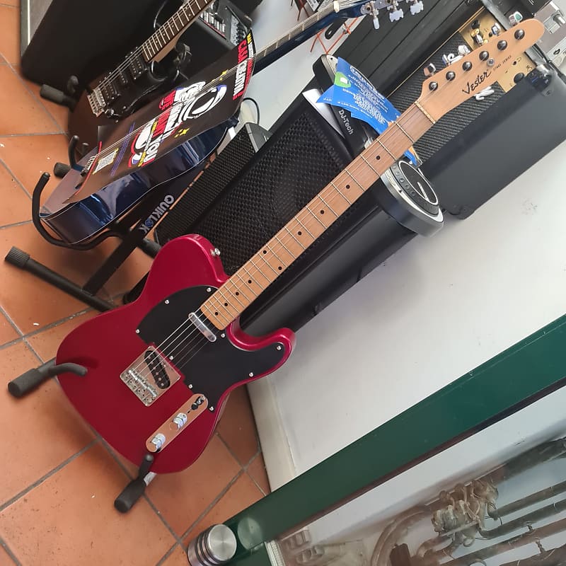Vester telecaster 1999 - ROSSO | Reverb UK